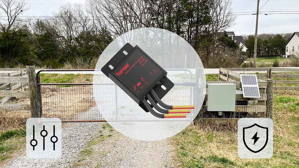 TOPENS TCS3 Solar Charge Controller - Powerful Performance!