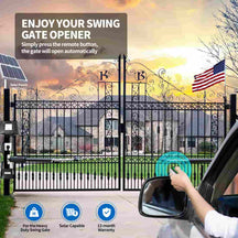 Heavy Duty Dual Swing Gate Opener