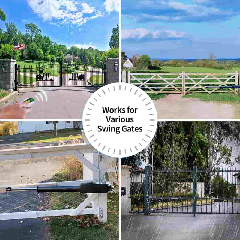 Heavy Duty Dual Swing Gate Opener