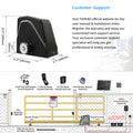 Solar Powered Driveway Sliding Gate Opener | TOPENS