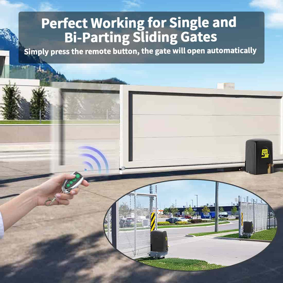 Remote Control Sliding Gate Motor | TOPENS
