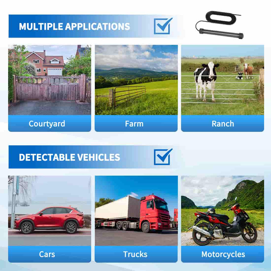TEW3 Driveway Vehicle Sensor for Automatic Gate Openers | TOPENS