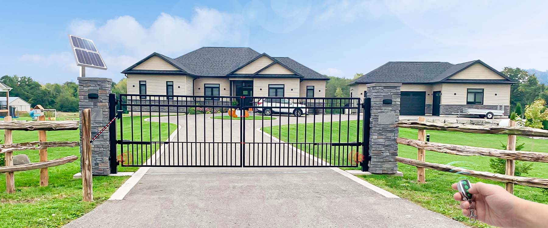 TOPENS Gate Opener Automatic Gate Solution