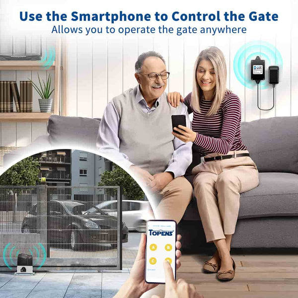 WiFi Gate Opener Controller with Gate Opener App